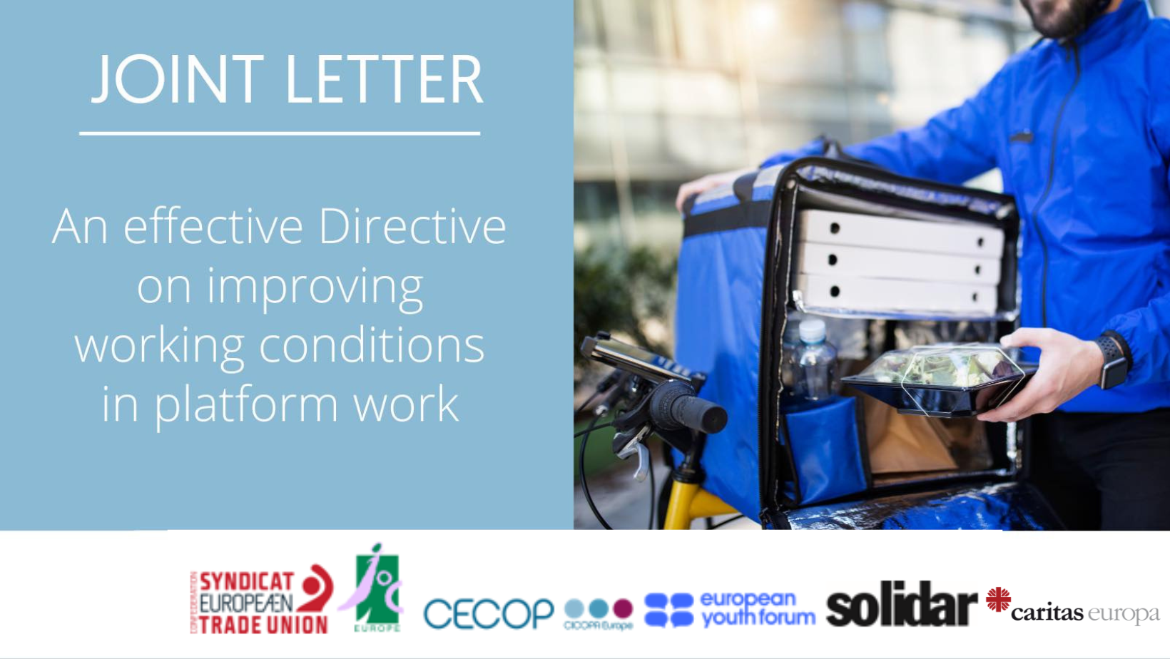 Joint letter for an effective Directive on improving conditions in ...