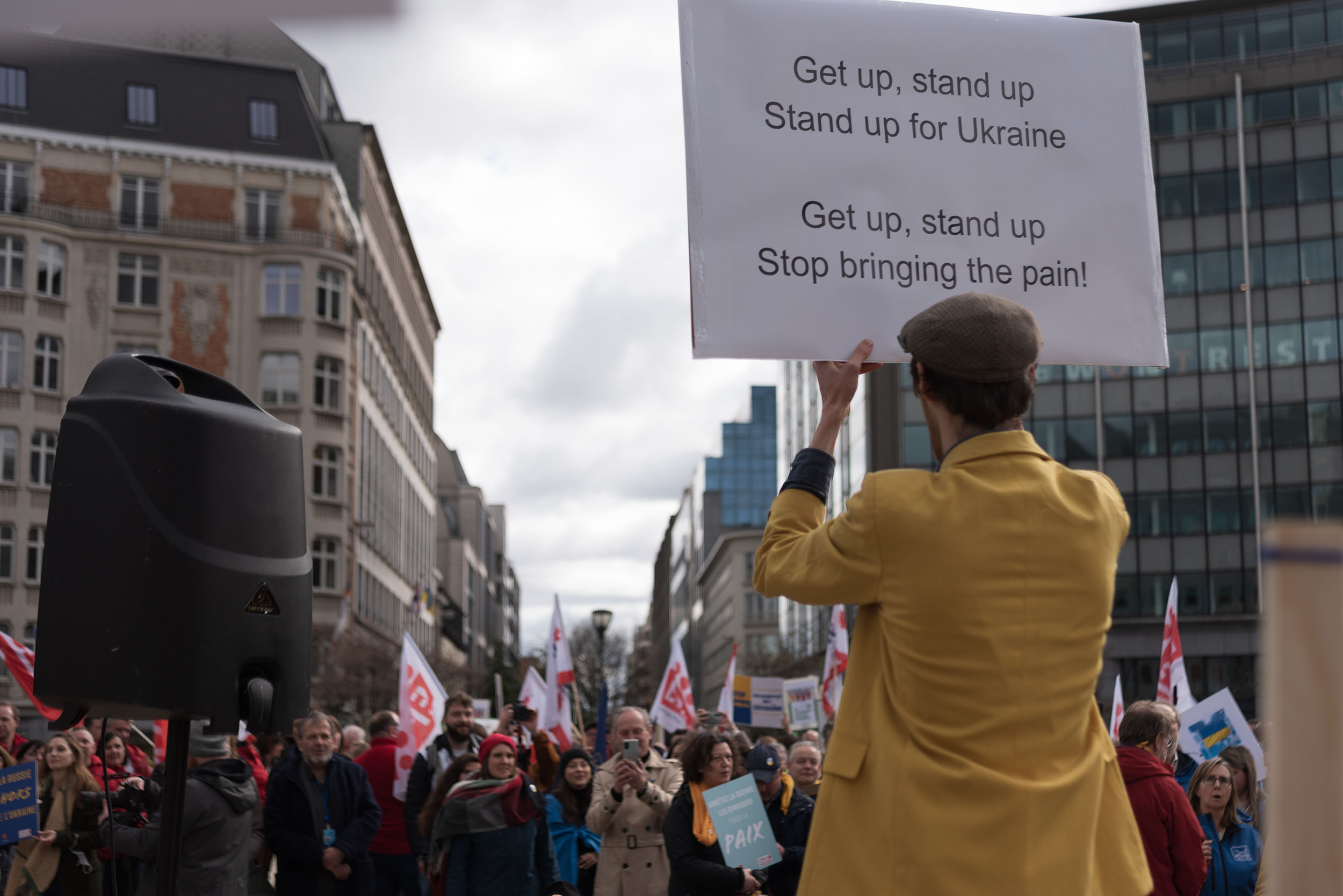 One year later the war must end! | ETUC